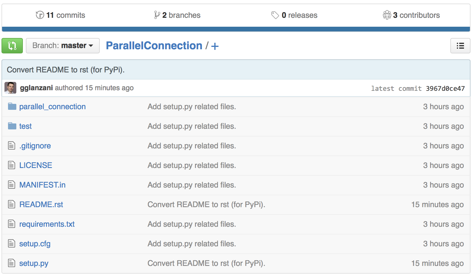 The Python Parallel Connection Package Godatadriven